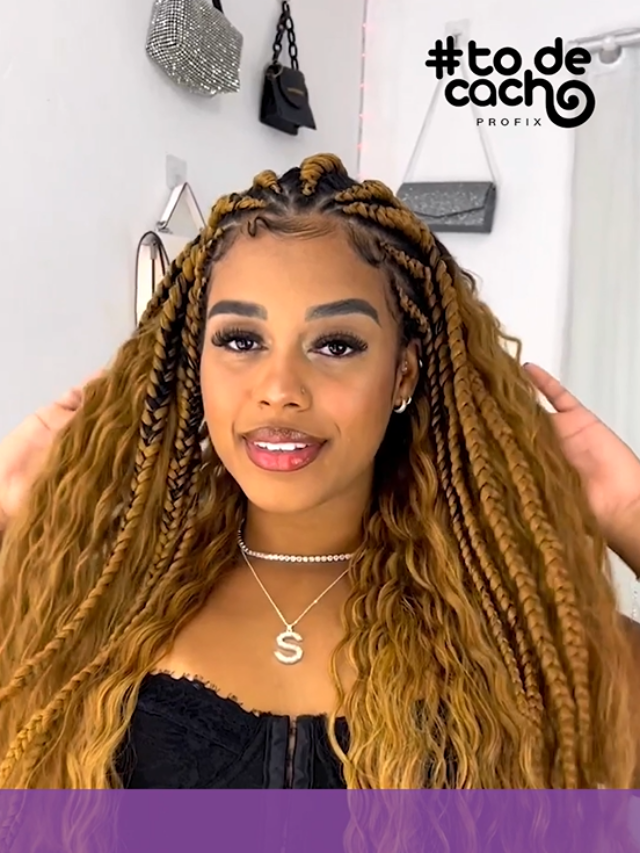 Tranças com cachos: como adotar esse visual que está super em alta